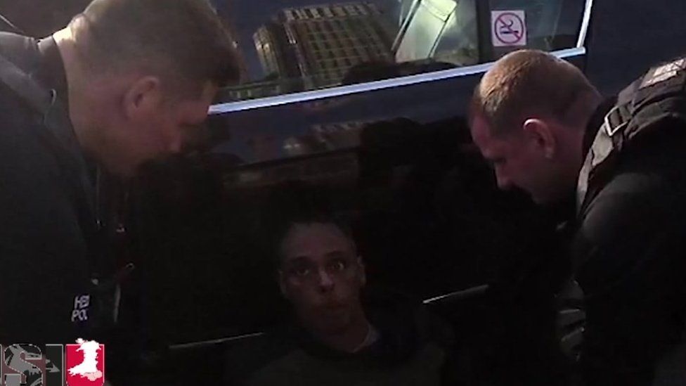 Ahmed Ismail Ali repeatedly stabbed girlfriend in Cardiff shop - BBC News