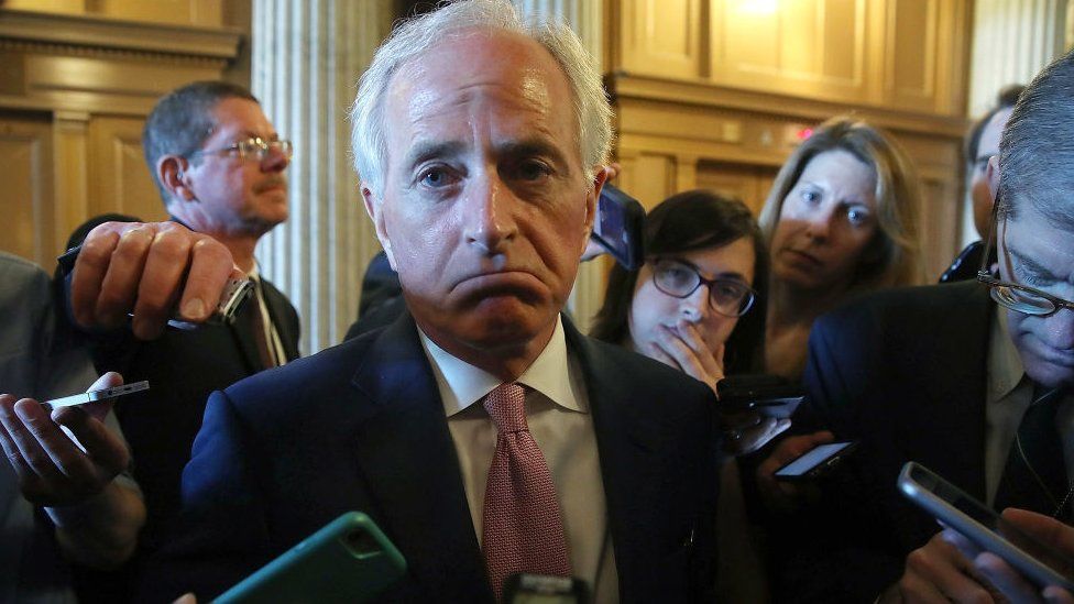 Four ways Bob Corker skewered Donald Trump - BBC News