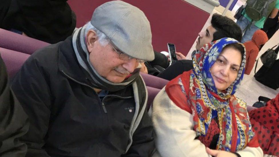 Saudi funeral for Glasgow couple killed in crash - BBC News