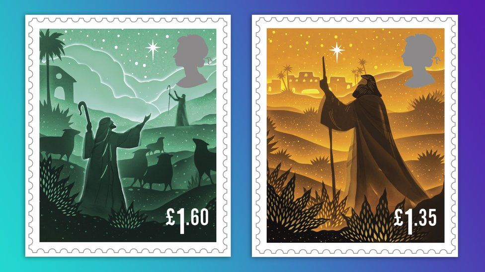 Christmas stamps: Royal Mail unveils 2019 design - BBC Newsround