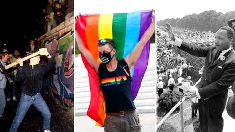 Gay couple in Wisconsin bypass flag rules with rainbow floodlights ...