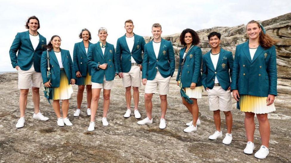 Take a look at these epic Olympic opening ceremony outfits - BBC Newsround