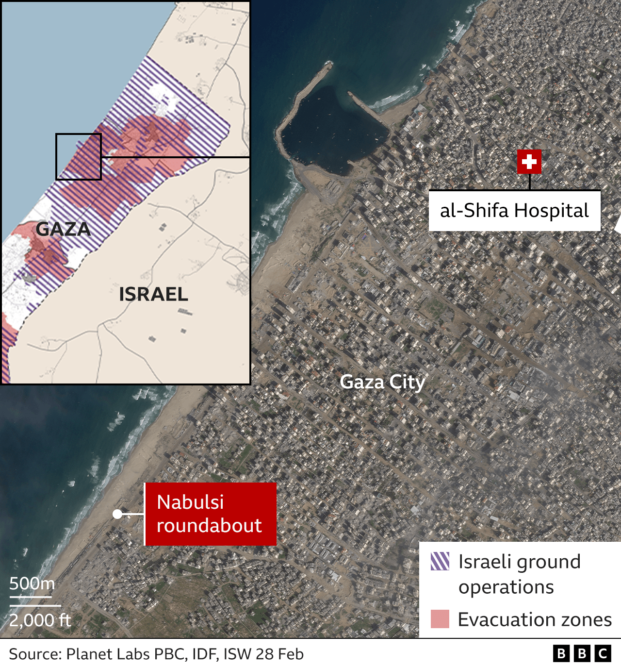 Israel-Gaza war: More than 100 reported killed in crowd near Gaza aid ...