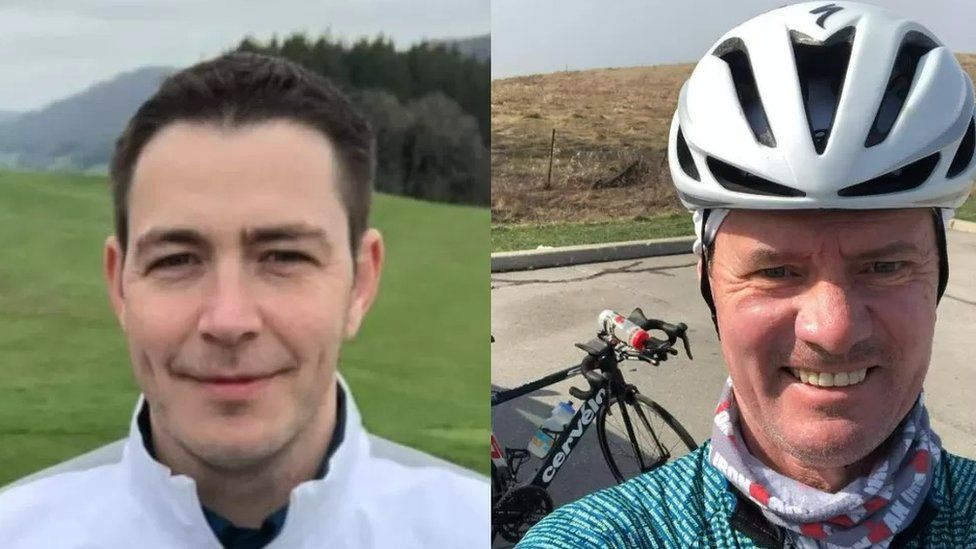 Man's triathlon death marked with Stourbridge minute's silence - BBC News