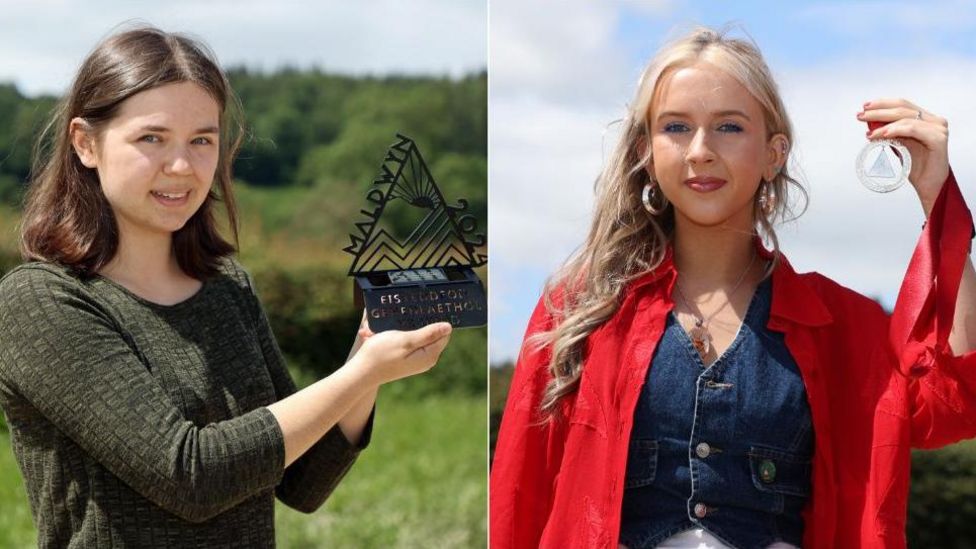 Cyhoeddi enillwyr dau brif wobr celf Eisteddfod yr Urdd - BBC Cymru Fyw