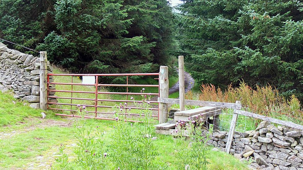Innerleithen bike trail deal 'first of its kind' - BBC News