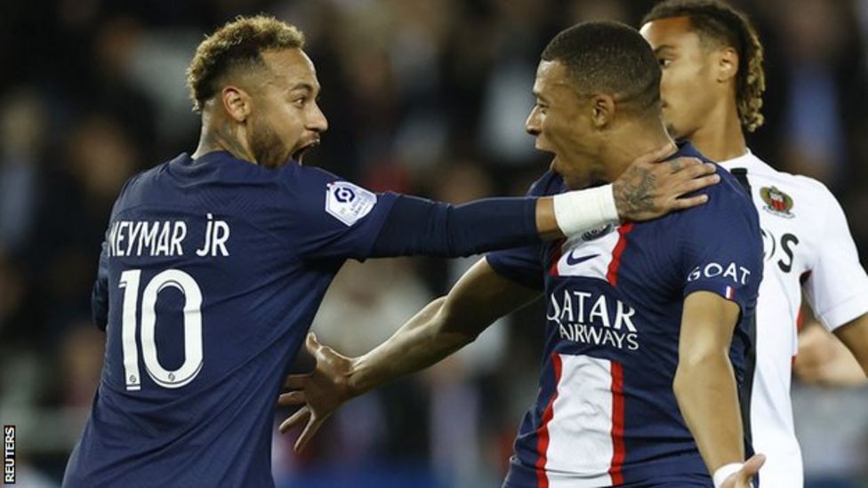 Paris St-Germain 2-1 Nice: Kylian Mbappe scores late winner as PSG go ...