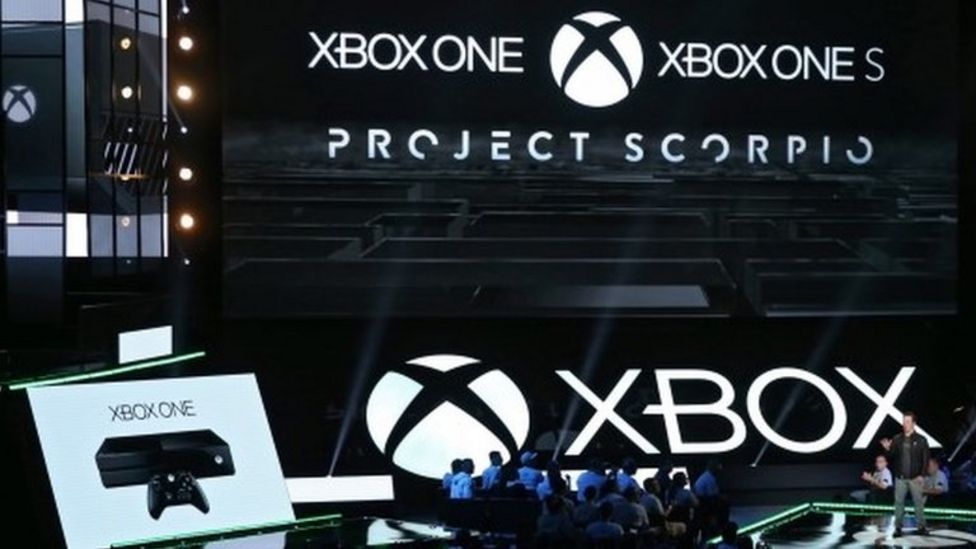 E3: Microsoft unveils Xbox One S and teases Project Scorpio - BBC News