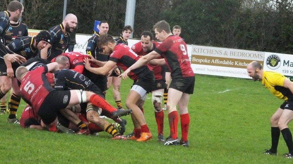 Redruth still aiming for top-four finish says boss Steve Larkin - BBC Sport