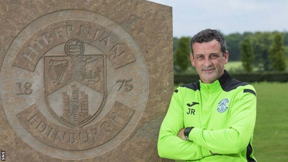 Jack Ross: Hibernian head coach extends contract until 2024 - BBC Sport