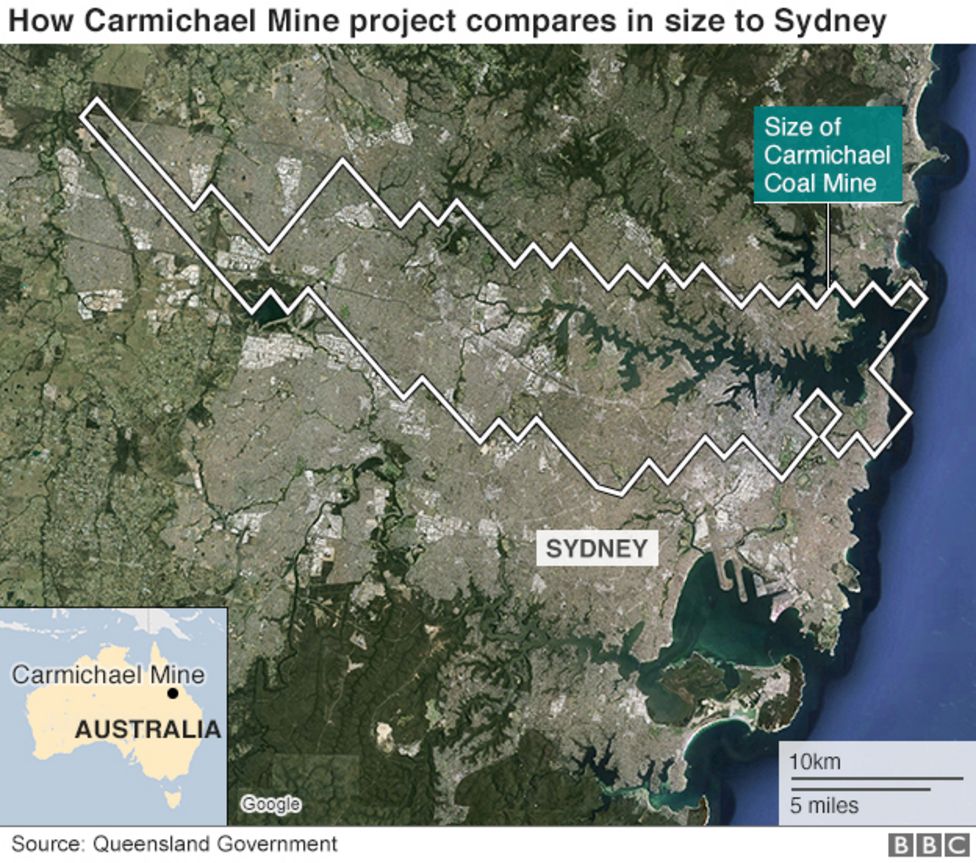 Australia approves controversial Carmichael coal mine - BBC News