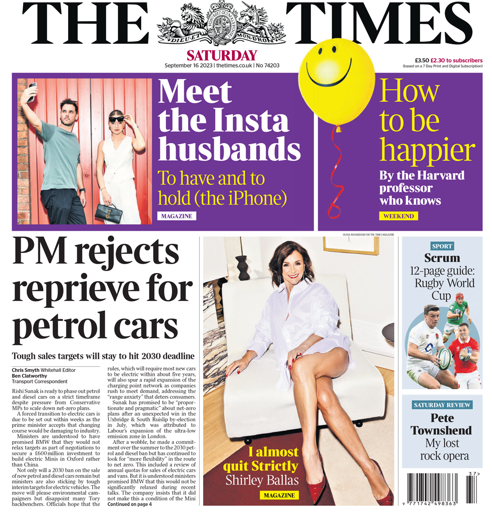 Newspaper headlines: XL bully ban and 'Murdoch team told Sunak not to ...