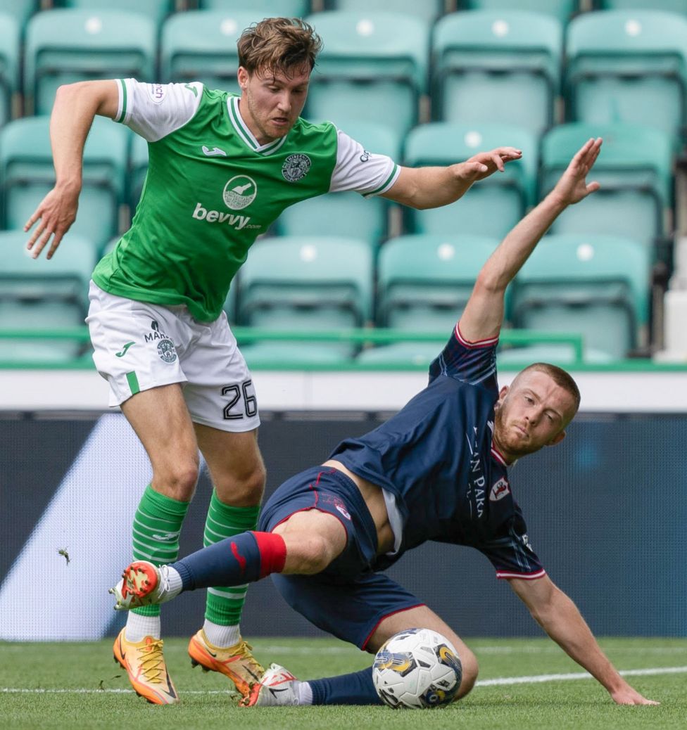 Harbottle looking to build on 'steady' Hibs debut - BBC Sport