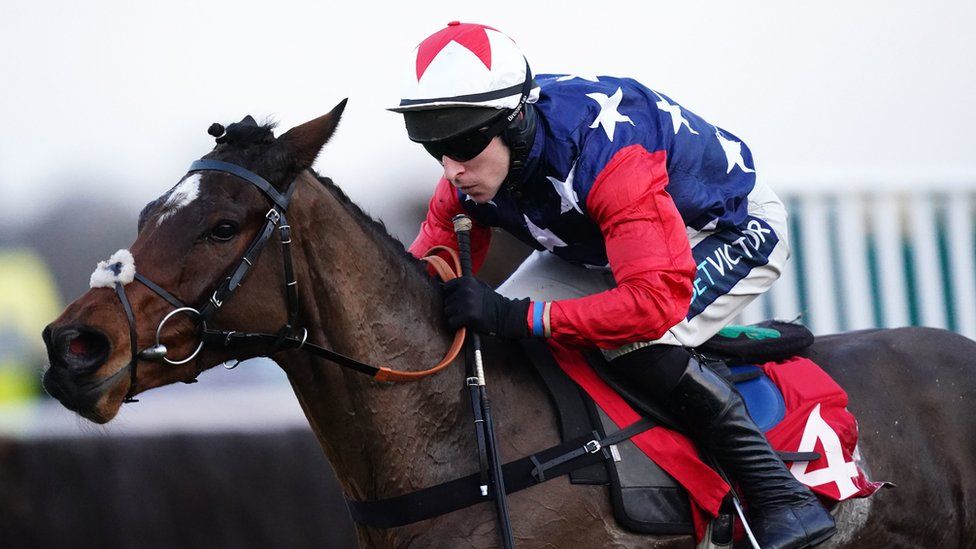 Cyfnod 'anodd iawn' i deulu ceffyl y Grand National - BBC Cymru Fyw