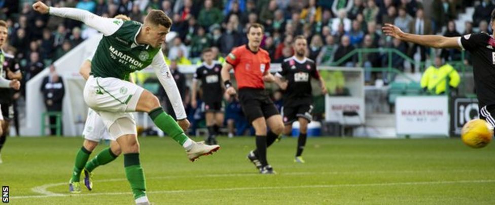 Hibernian 6-0 Hamilton Academical: Mallan double as Hibs hammer Accies ...