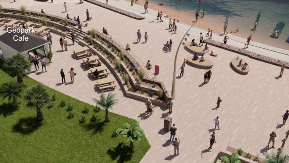 Plan to transform Paignton seafront approved - BBC News