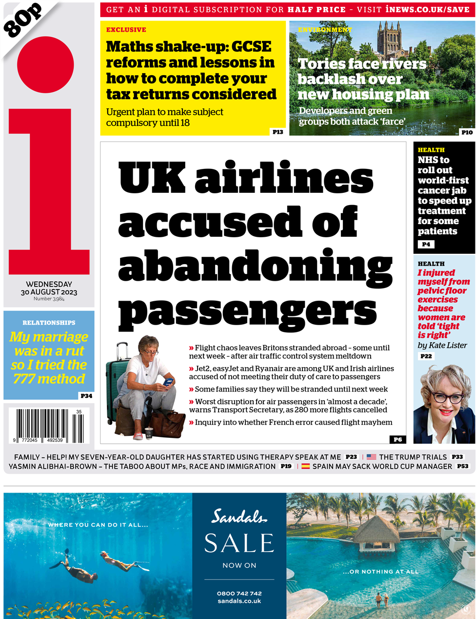 Stranded travellers 'out of pocket' and Ulez revolt - BBC News