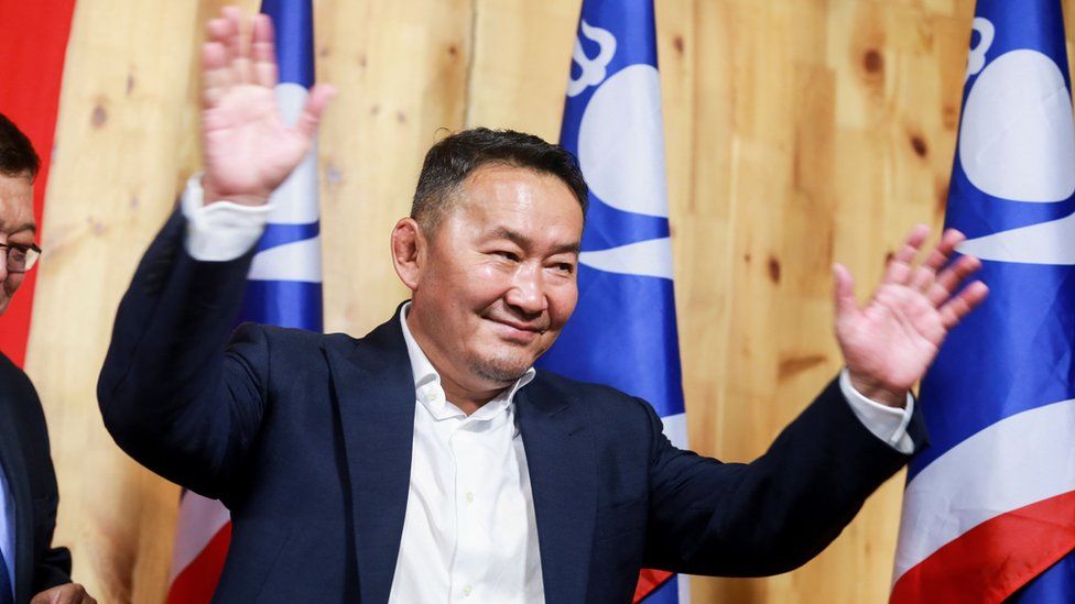 Mongolia election: Victory for martial arts star Khaltmaa Battulga ...