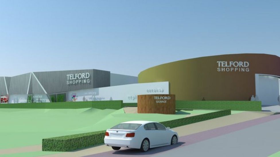 Telford Shopping Centre redevelopment proposal submitted - BBC News