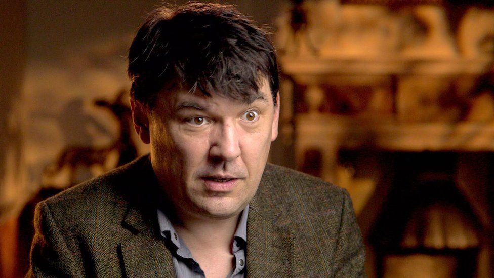 Father Ted writer Graham Linehan given harassment warning - BBC News