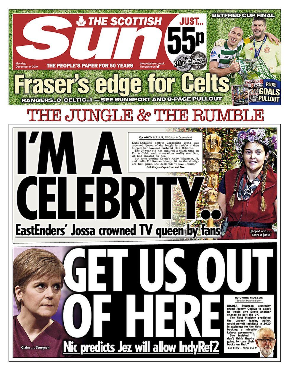 Scotland's papers: Labour 'opens door' to post-election deal with SNP ...