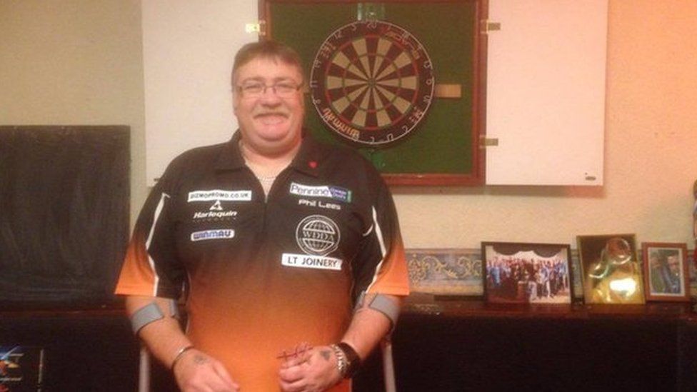 Ex-disability darts champion calls on people to take up the sport - BBC ...