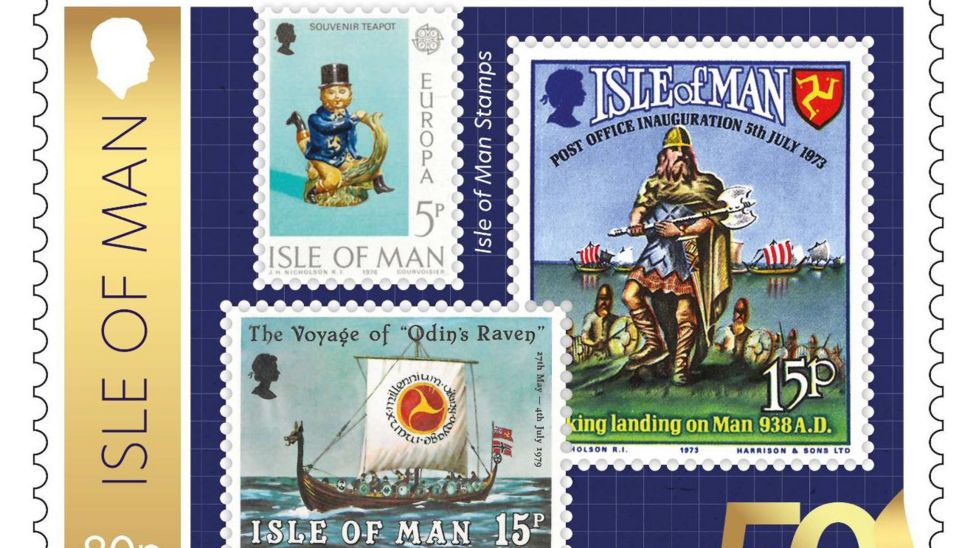 Isle of Man Post Office stamps showcase 50 years of postal independence ...