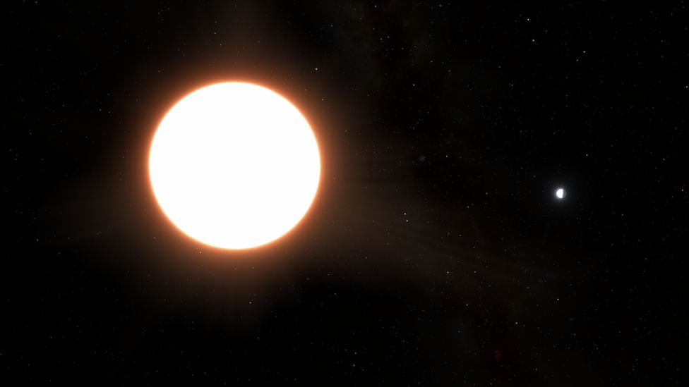 Exoplanet with metallic clouds could be shiniest yet - BBC Newsround