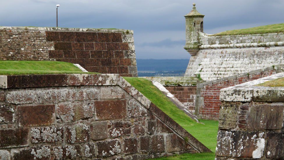 Beyond the walls: Inside Fort George - BBC News