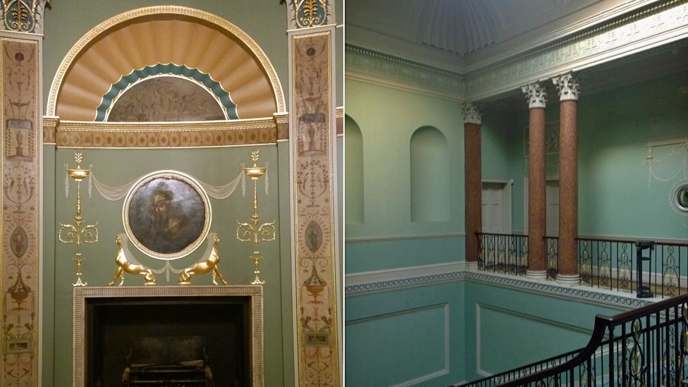 Heaton Hall transformation shown in pictures - BBC News