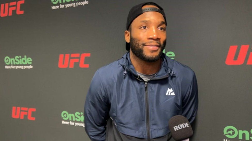 MMA world champion Edwards helps deter teens from crime - BBC News