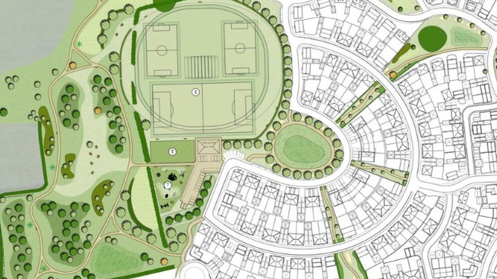 Plans for Yeovil sports grounds and homes given go-ahead - BBC News