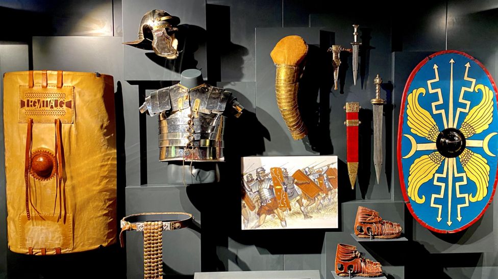 Roman artefacts to go on display at revamped Trimontium Museum - BBC News