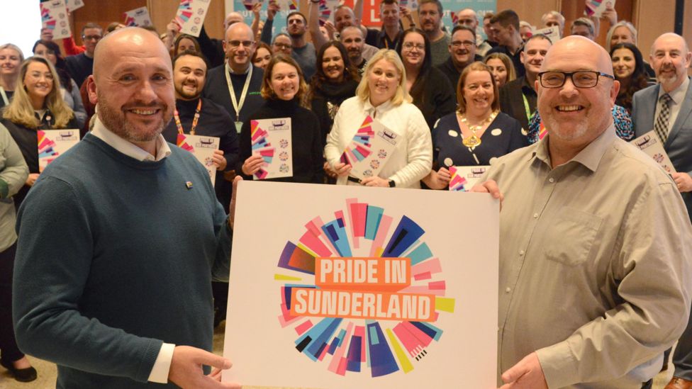 Newcastle and Sunderland announce revamped city Pride events - BBC News