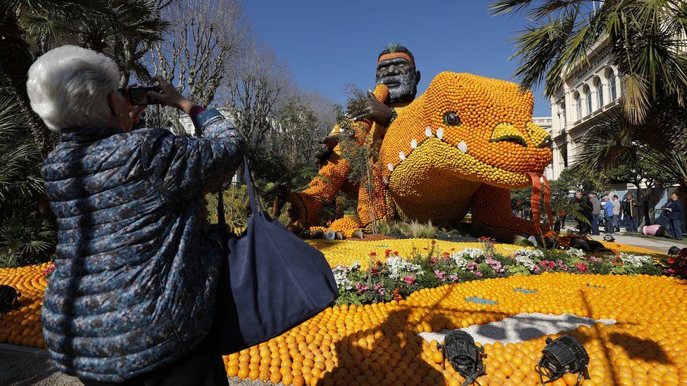 Lemon Festival: The zest sculptures you've ever seen! - BBC Newsround