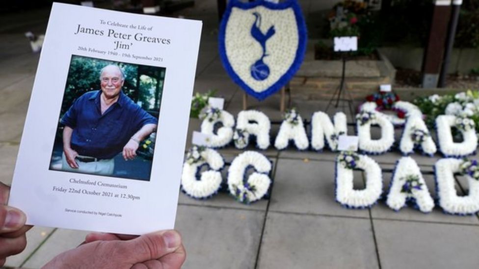 Jimmy Greaves: Mourners pay tribute at football great's funeral in ...