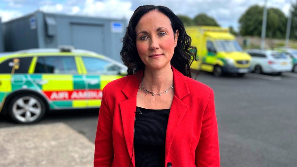 Woman almost dies trying to save dog from cattle - BBC News