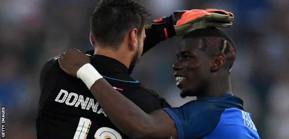 Gianluigi Donnarumma: AC Milan goalkeeper makes Italy debut at 17 - BBC ...