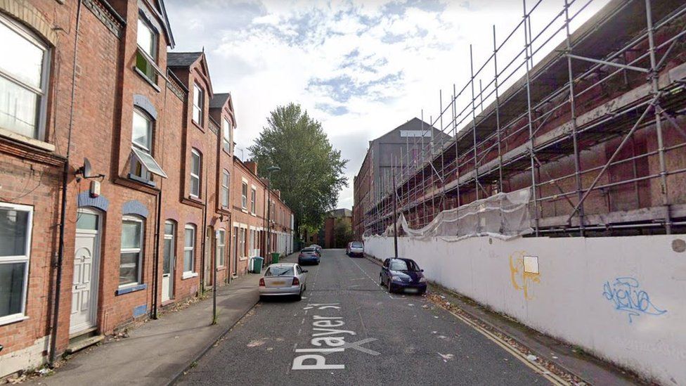 Nottingham pensioner pushed over in parking row, police say - BBC News