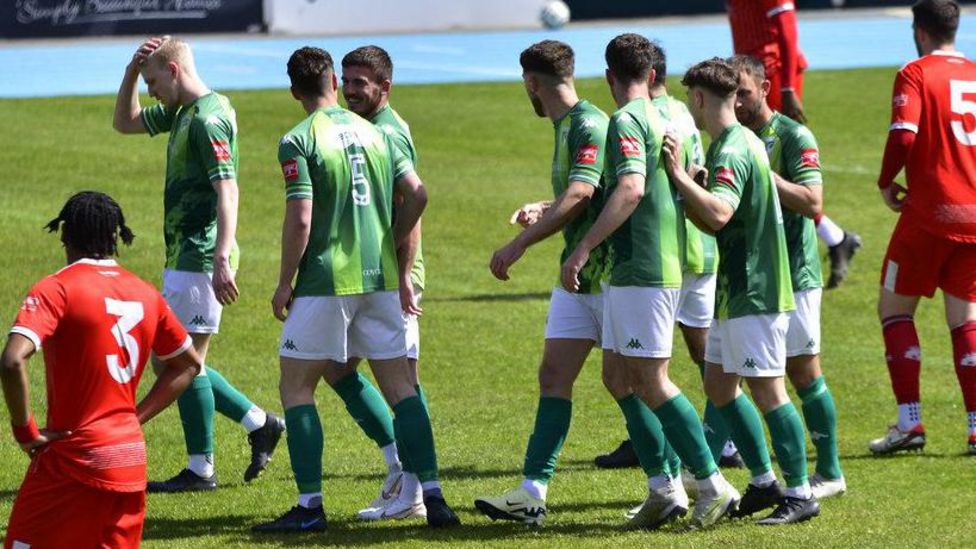 Guernsey FC secure Isthmian League status with 3-3 Northwood draw - BBC ...