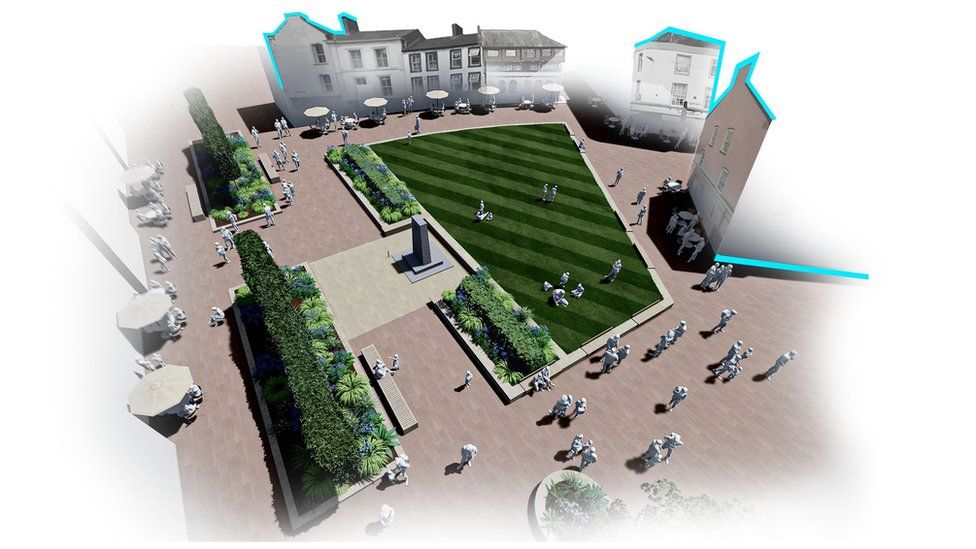 Carlisle city centre's £2.7m redesign plans shortlisted - BBC News