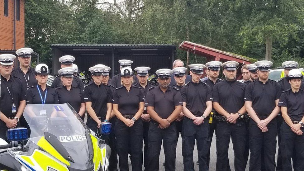 PC Andrew Harper: Family tribute to 'hero' officer - BBC News