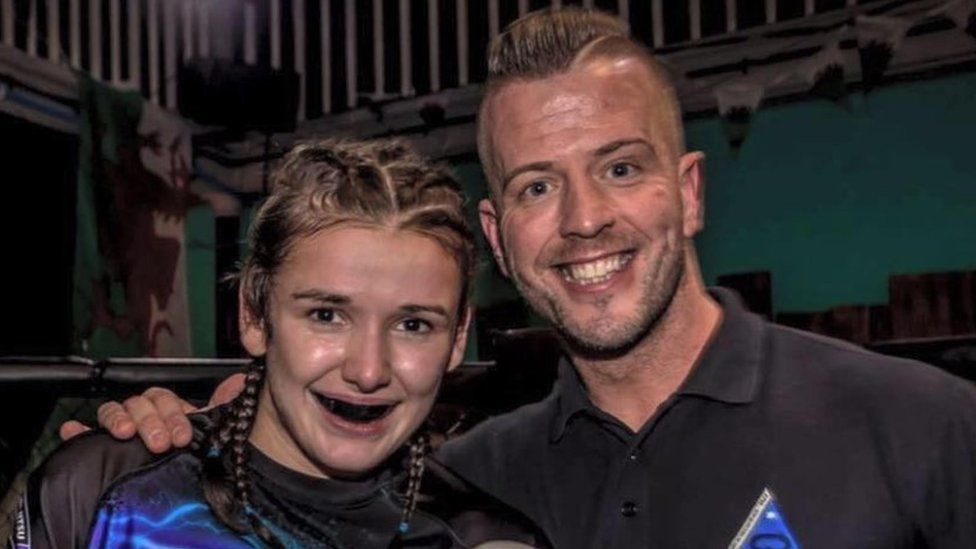 Caernarfon boxer recovering after suffering brain bleed - BBC News