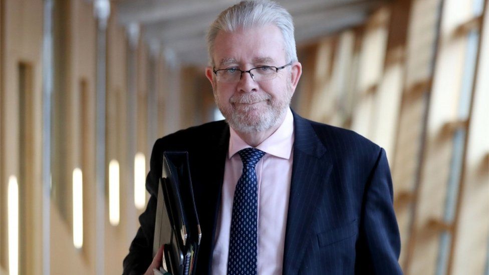 Mike Russell welcomes EU single transition period - BBC News