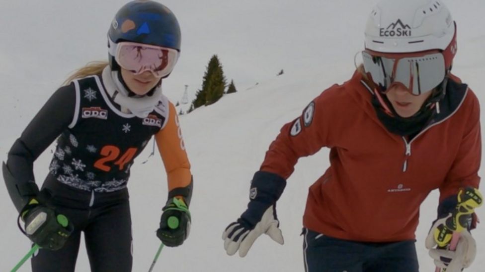 Giselle Gorringe: Teenager targets Alpine World Junior success - BBC Sport