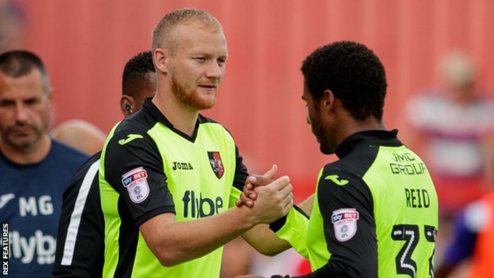 Robbie Simpson: Exeter City striker nearing full fitness after 11-month ...