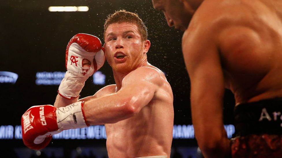 Canelo v Khan: Mexican retains world title against Briton - BBC Sport
