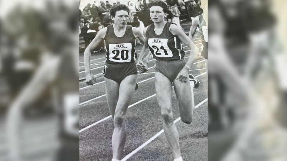 Tokyo Olympics: Twins keep running in the family - BBC News