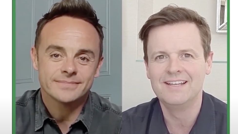 Ant and Dec give assembly talk on mental health and wellbeing - BBC ...