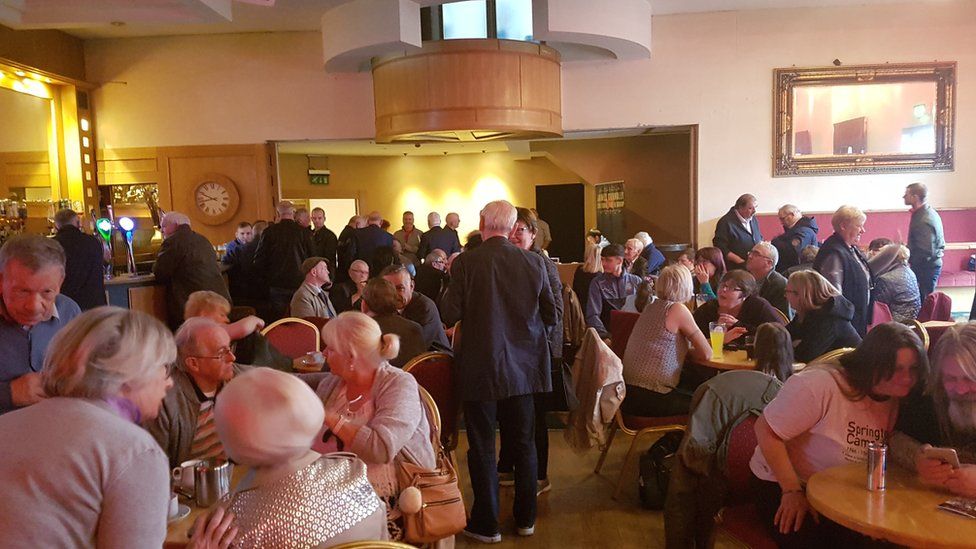 Springtown Camp: Naval base squatters reunite in Derry - BBC News